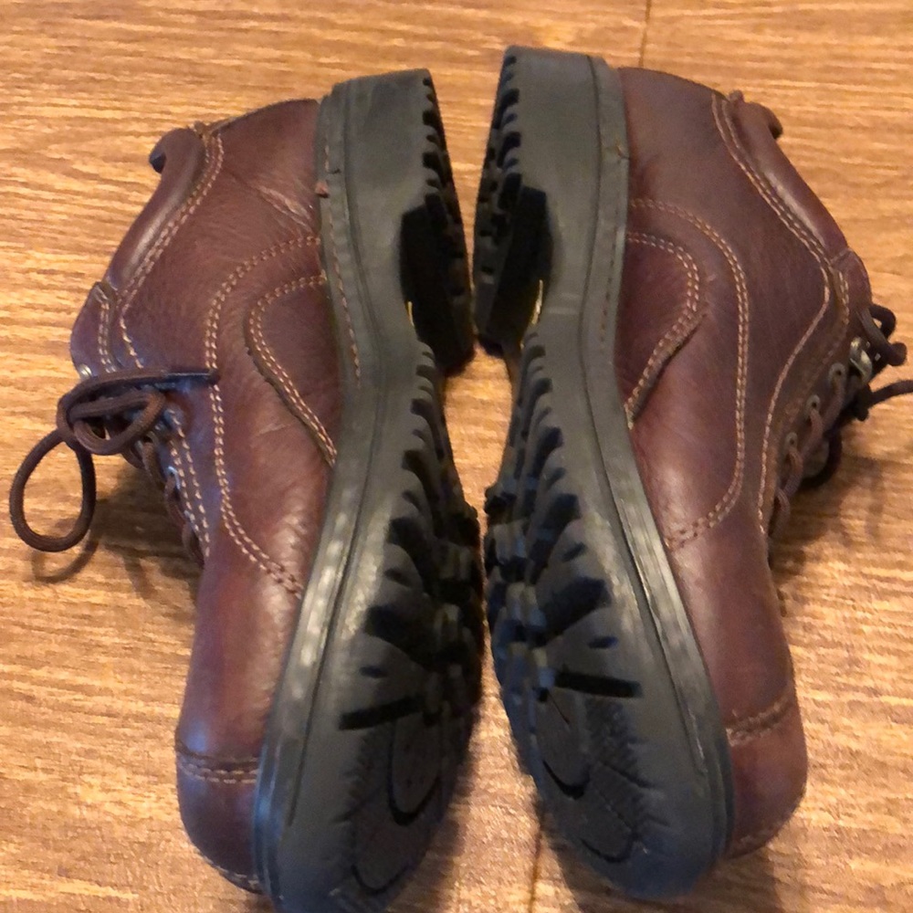 Rj Colt Tumbled Leather Lace Up Shoes Size 9 M - Gem